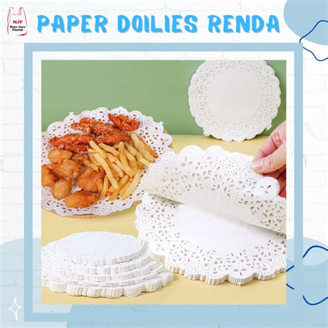 Jual Paper Doilies Paper Isi Pcs Doyleys Paper Doyles Kertas Renda