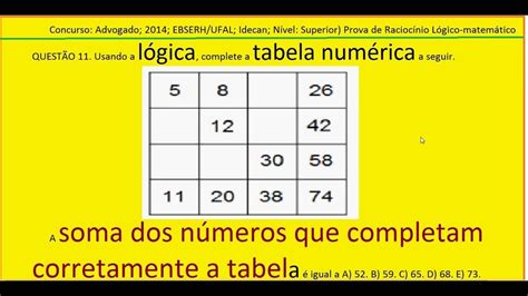 Exercícios De Raciocínio Lógico Matemático Gabarito 7 Ano