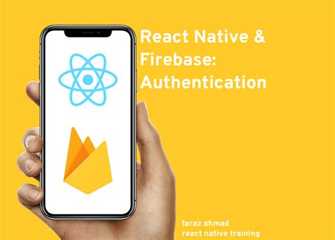 react native and firebase authentication react native training medium