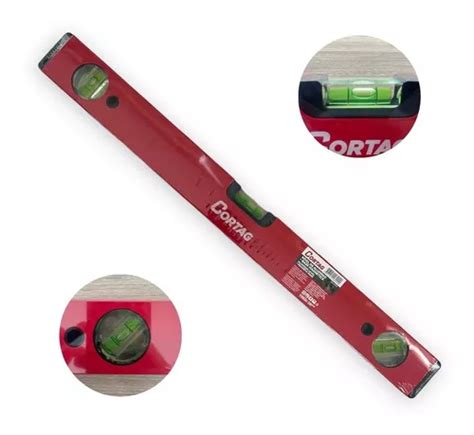 Nível De Alumínio Base Magnética 16 40cm Cortag 3 Bolhas MercadoLivre