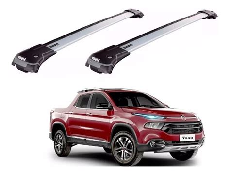 Rack De Teto Fiat Toro Thule Edge Exceto Modelo Volcano
