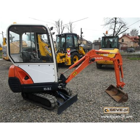 Minikoparka G Sienicowa Kubota Kx Seve Maszyny Budowlane