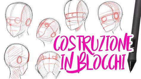 Come Disegnare Manga Il Volto Manga In Blocchi YouTube