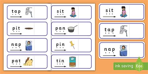 Cvc Words Read And Reveal Cards Teacher Made Twinkl