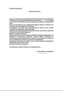 Scrisoare De Intentie Model Cv Simplu I Eficient Curriculum Vitae