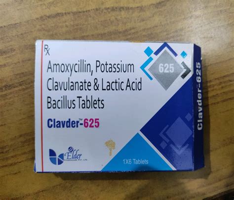 Mox Cv Clavder Amoxicillin Potassium Clavulanate And Lb Tablets