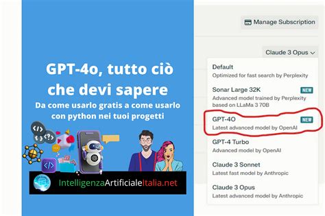 Cos è e Come accedere a GPT 4o La versione gratuita più veloce e