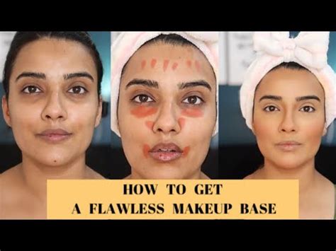 How To Get A Perfect Flawless Makeup Base Step By Step In Detail