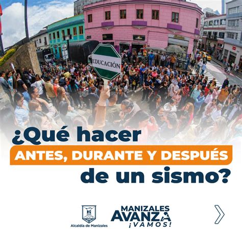 Conozca cómo actuar antes durante y después de un sismo Centro de