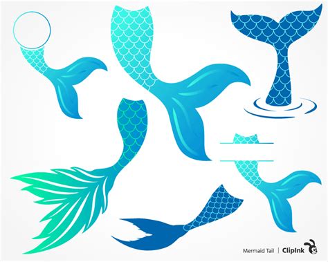 Mermaid Tail Svg Mermaid Frame Svg Png Eps Dxf Pdf ClipInk