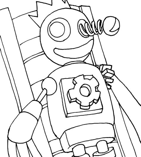 Rainbow Friends Chapter 2 Coloring Pages Coloring Nation