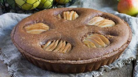 Tarte Poire Chocolat Amande De Cyril Lignac
