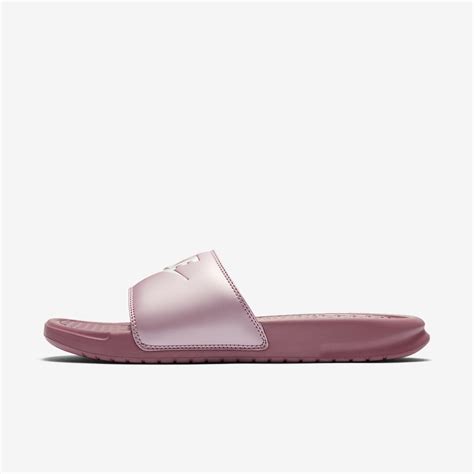Venta Chanclas Nike Benassi Mujer Rosa En Stock