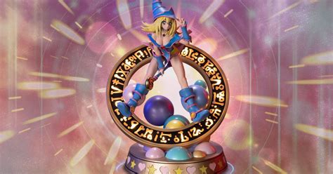 First 4 Figures Summons Dark Magician Girl With New Yu Gi Oh Statue