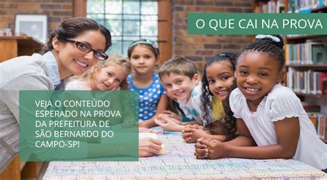 O que cai na prova Prefeitura de São Bernardo do Campo
