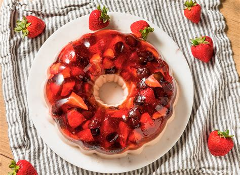 Rosca De Gelatina De Fresas D Gari