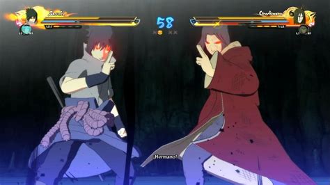 Sasuke E Itachi Vs Kabuto Espa Ol Latino Naruto Shippuden Ultimate