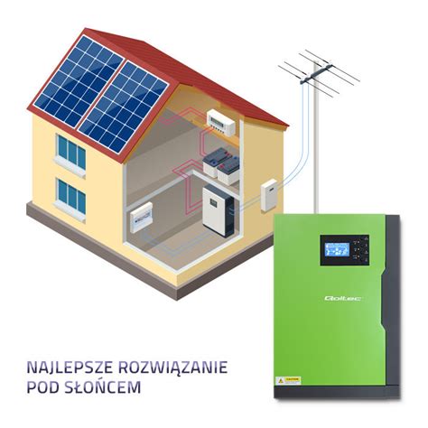 Hybrydowy Inwerter Solarny Off Grid 10KVA 5 5kW 100A 48V MPPT