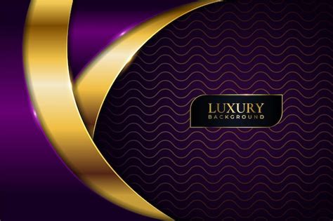 Premium Vector Luxury Abstract Background Premium Elegant Purple And
