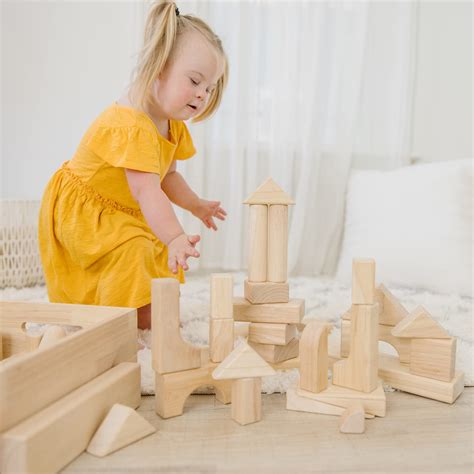 Mua Melissa Doug Standard Unit Solid Wood Building Blocks With Wooden