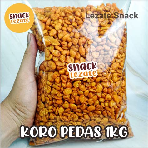 Jual Kacang Koro Bali 1 Kg Rasa Pedas Balado Murah Kacang Koro Kupas