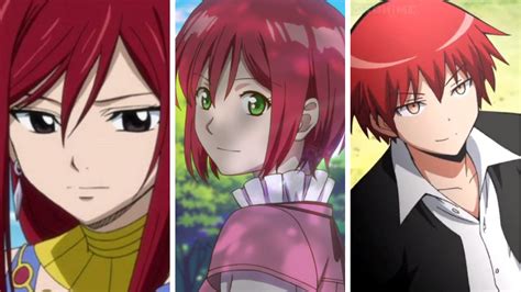 10 Karakter Anime Berambut Merah Merah Menawan Dafunda