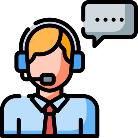 Icono De Servicio Al Cliente Special Lineal Color