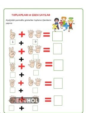 Toplam Eden Say Lar Eduhol Etkinlik Ndir Oyun Oyna Test Z