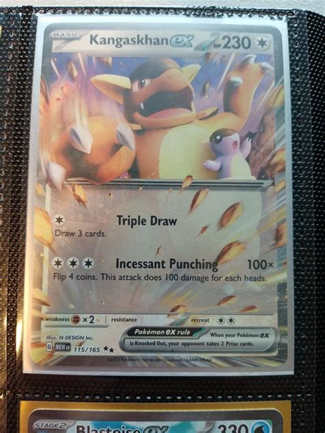 Kangaskhan Ex Pokemon 151 Mew Kaufen Auf Ricardo