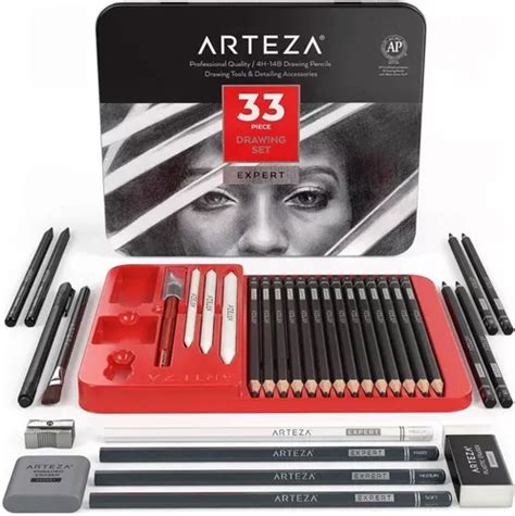 Arteza Set De Dibujo Profesional De 33 Piezas MercadoLibre