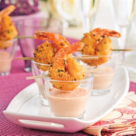 Crevettes croustillantes et sauce cocktail crémeuse Je Cuisine