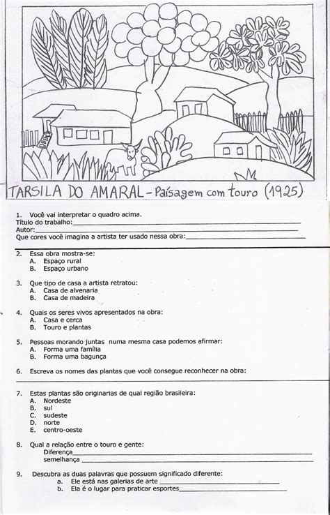 Atividades De Geografia Ano Paisagem Natural E Modificada Educa
