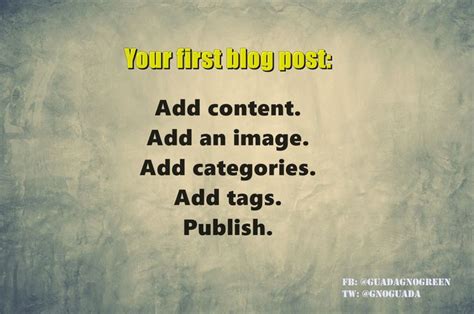 How To Write Your First Blog Post Contentmarketing Blogging