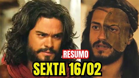 A TERRA PROMETIDA Capítulo de SEXTA FEIRA 16 02 24 Resumo de hoje da