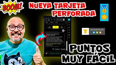 Nueva Tarjeta Perforada Gana Puntos De Microsoft Rewards En Bing