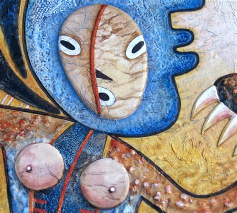Vision Positive Painting By Jean Luc Osswald Artmajeur