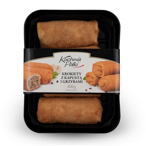 Krokiety z kapustą i grzybami Kuchnia Polki