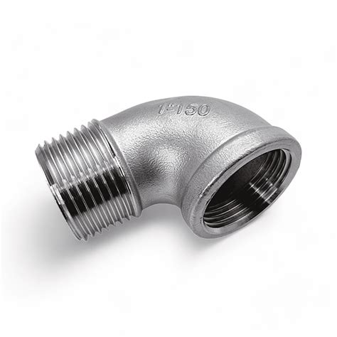 Cotovelo 90 M F Rosca BSP Inox 304 1pol Inversa BrewShop