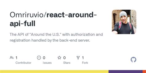 github omriruvio react around api full the api of around the u s with authorization and