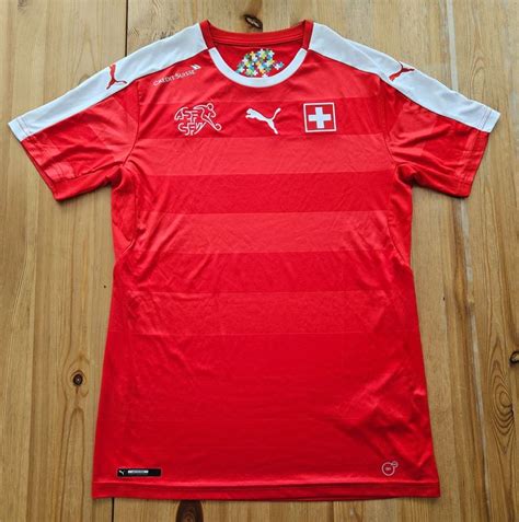 Trikot Schweiz Puma Gr Sse S Schweizer Fussball Nati Euro Kaufen Auf