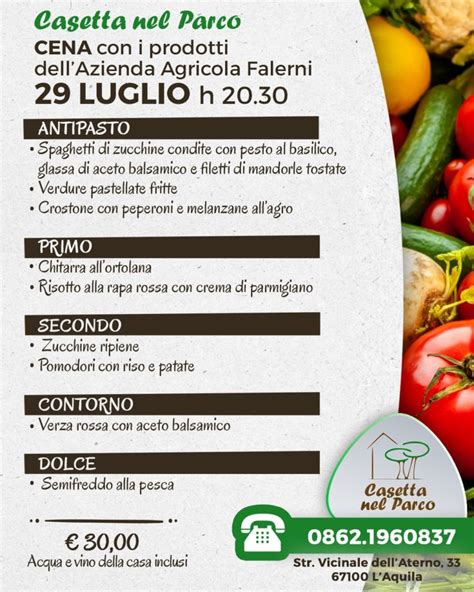 Una Serata Dedicata Alla Natura Ristorante Casetta Nel Parco L Aquila