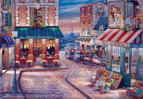 Puzzle Café Rendezvous 500 Pezzi Puzzle Mania it