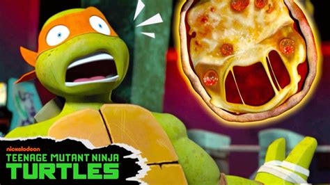Mikeys Pizza Tries To Eat Him 🍕 Full Scene Tmnt Youtube