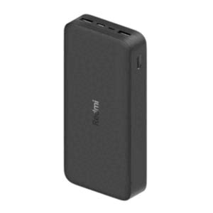 Xiaomi Redmi 20000MAH 18W Fast Charge Power Bank Black VillMan Computers
