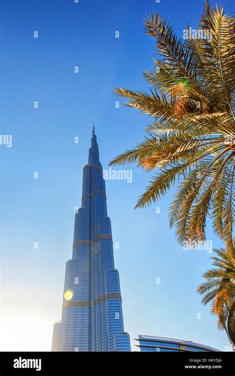 Burj Khalifa le plus haut bâtiment au monde Dubaï Émirats arabes