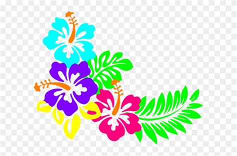 How To Set Use Hibiscus 9611 Svg Vector Black And White Hawaiian