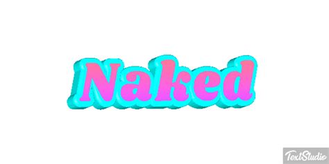 Naked Word Animated Logo Designs