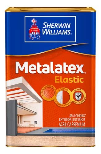 Tinta Acrílica Premium Sherwin williams Metalatex Elastic