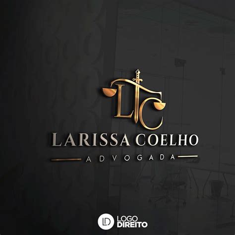 Logomarca Para Advogada Logotipo De Advogado Design De Escrit Rio De
