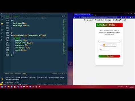 Responsive Chatbox Ui Design With Css Html Welcome To Grants Gaming